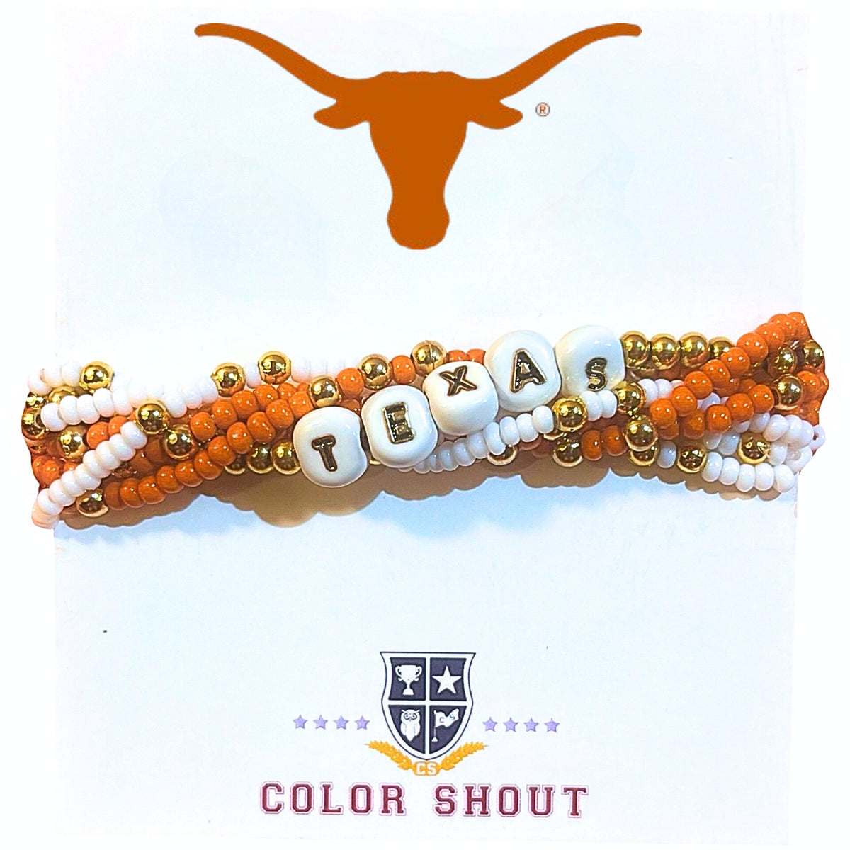 B209-TX University of Texas 'Lucky 7' stack – Color Shout
